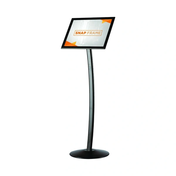Snap Frame Freestanding Stand Black | econodisplay