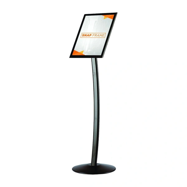Snap Frame Freestanding Stand Black | econodisplay